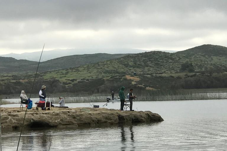 5th Annual Youth Fishing Clinic at Lake Skinner Recreation Area County of Riverside CA